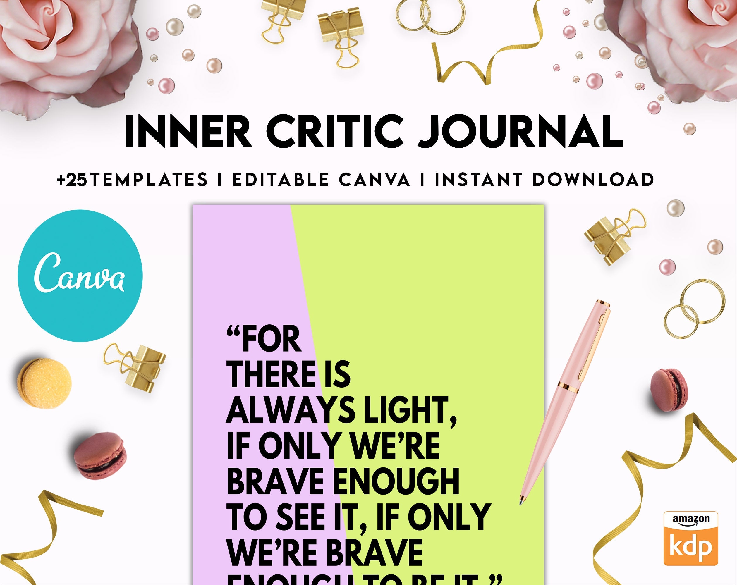 Inner Critic Journal, Self Discovery,self Esteem, Limiting Beliefs ...