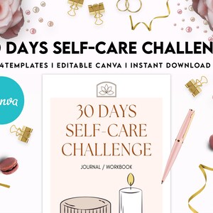 30 Day Self-care Challenge, Self Care Journal, Self Care Planner ...