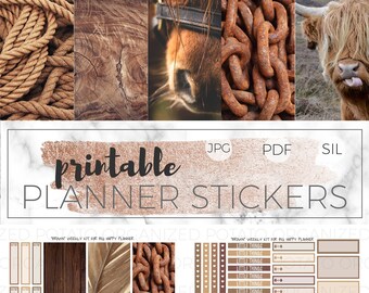 Candy Cane Cuddles Printable Planner Stickers for Big Happy | Etsy