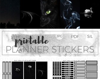 Candy Cane Cuddles Printable Planner Stickers for Big Happy | Etsy