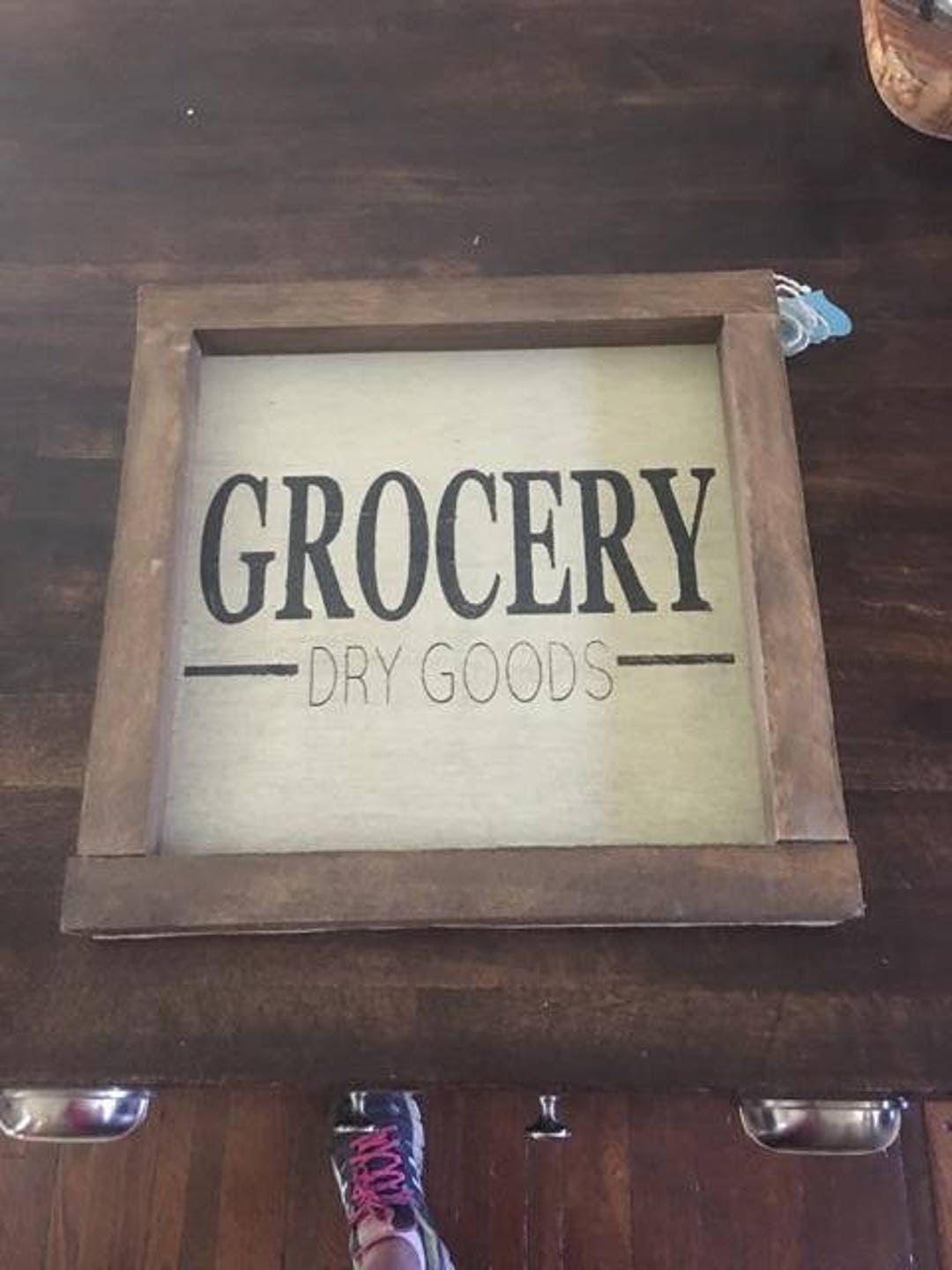 Grocery Dry Good Wood Sign - Etsy