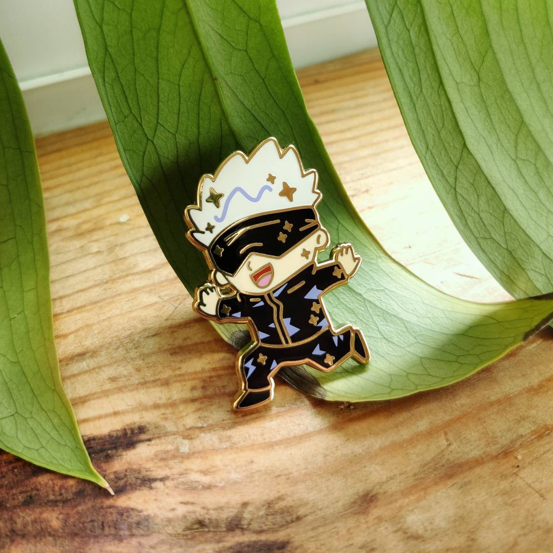 GJ Enamel Pin - Etsy