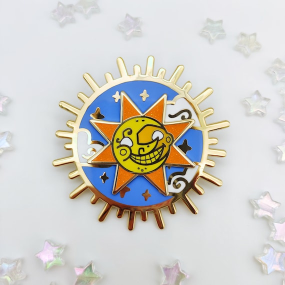 Sundrop FNAF Five Nights at Freddys Spinner Enamel Pin - Etsy