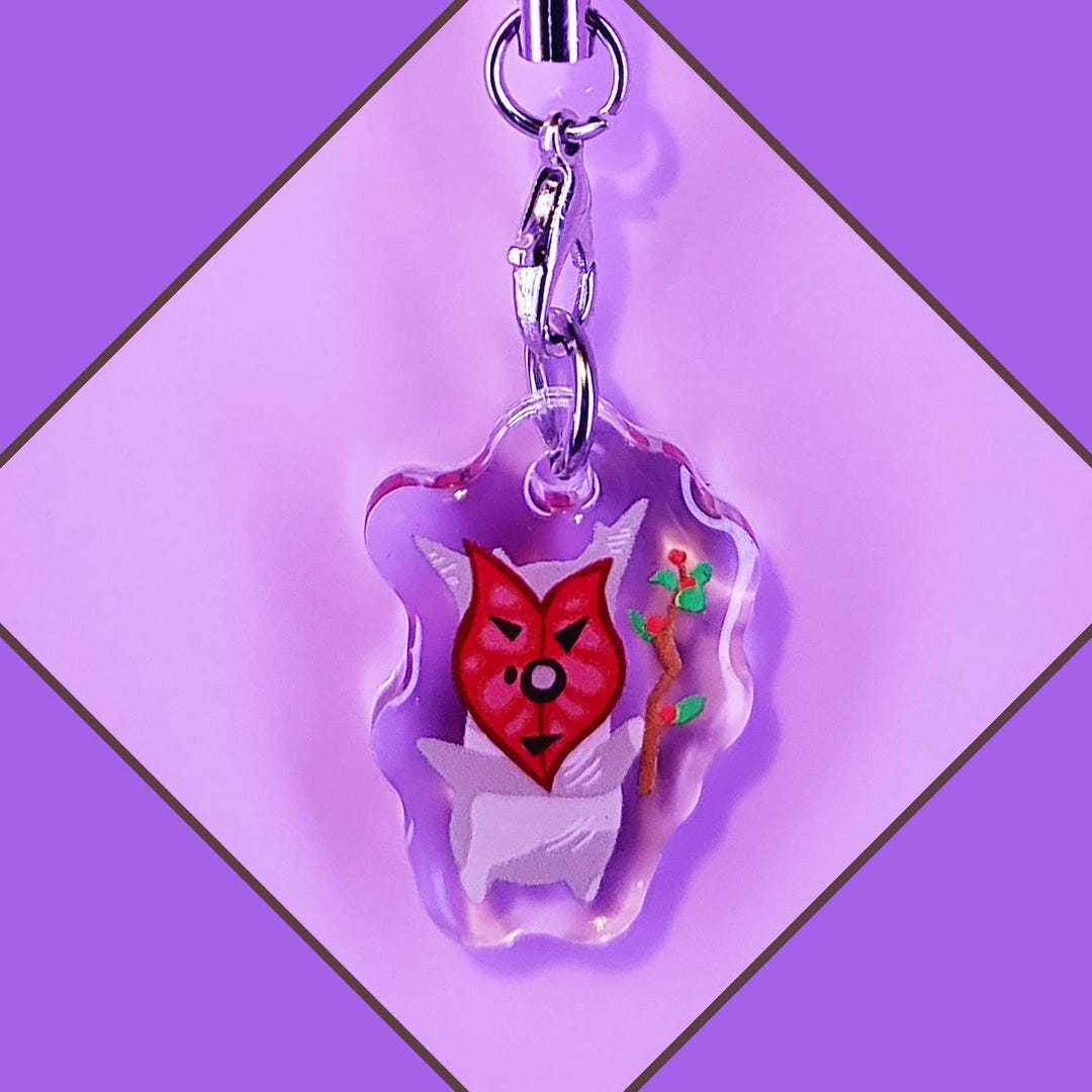 Korok Zelda With Stick BOTW TOTK Phone Charm - Etsy