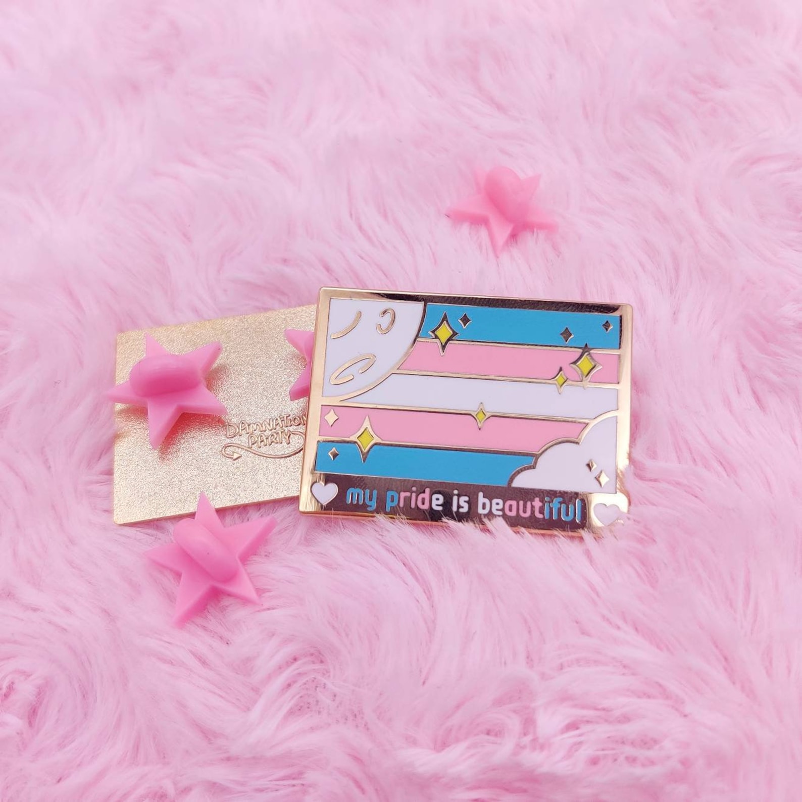 Transgender Trans LGBTQIA Enamel Pin | Etsy