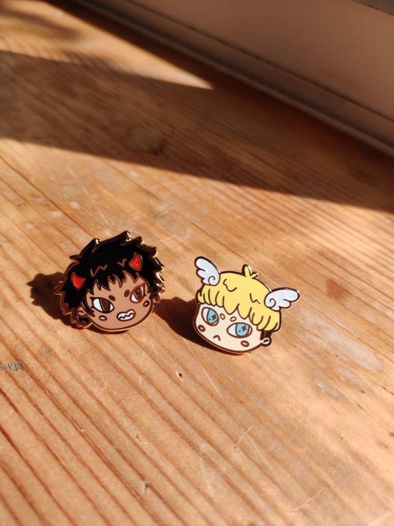 Devilman Crybaby Chibi Enamel Pins - Etsy UK