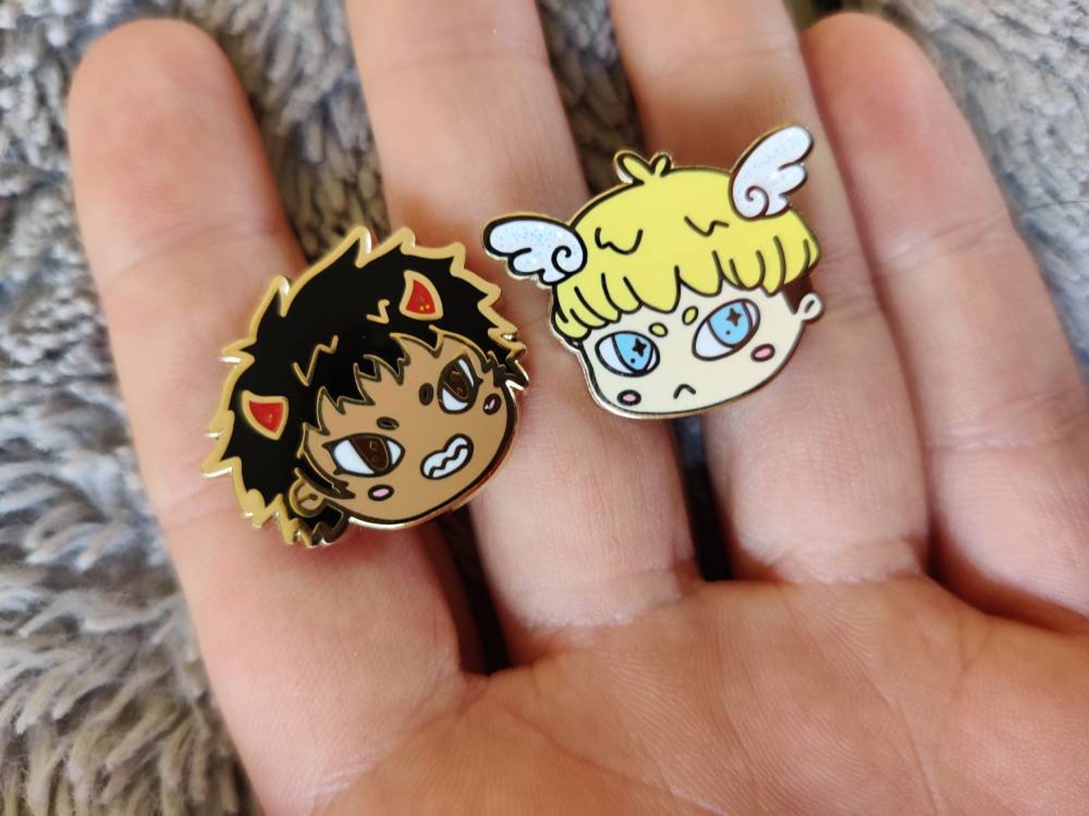 Devilman Crybaby Chibi Enamel Pins - Etsy