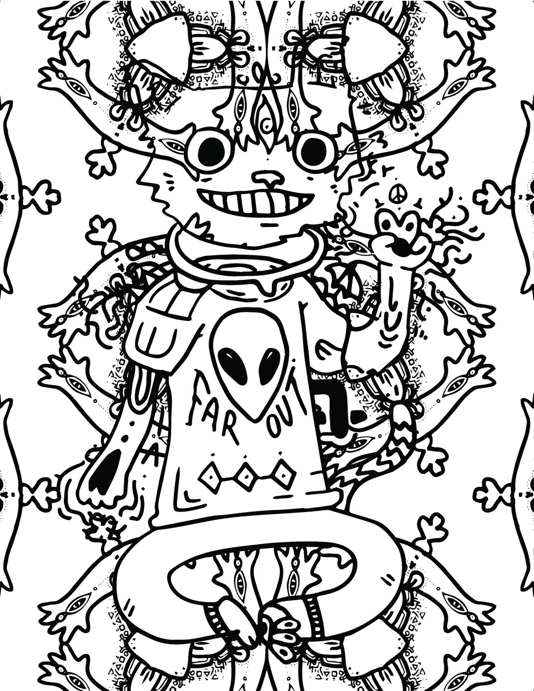 Far Out, Bro - Digital Print - Etsy
