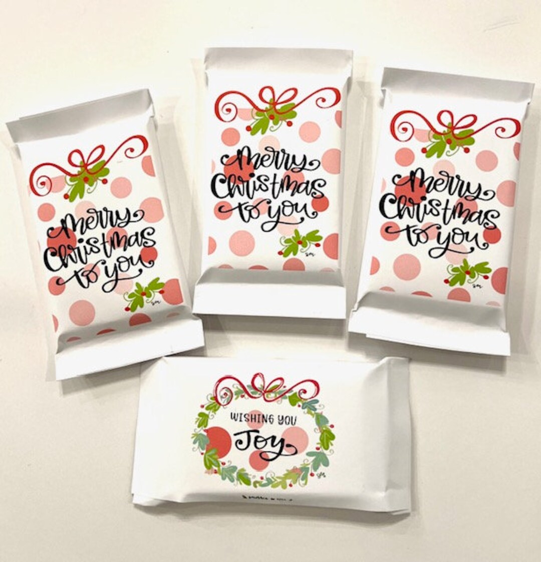 Merry Christmas Kit Kat Candy Bar Wrapper Digital Download. the Easiest ...