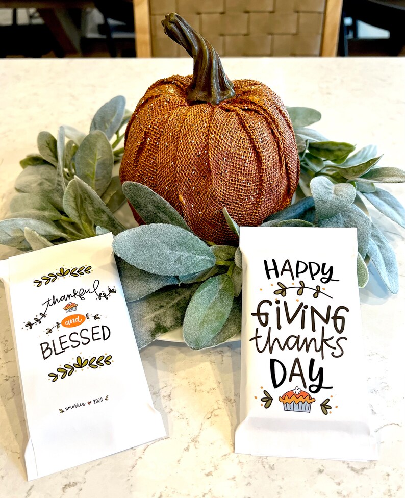 Happy Thanksgiving Candy Bar Wrappers Printable! so Cute! - Etsy