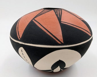 Zia Pueblo Pottery by Eusebia Shije Native American - Etsy