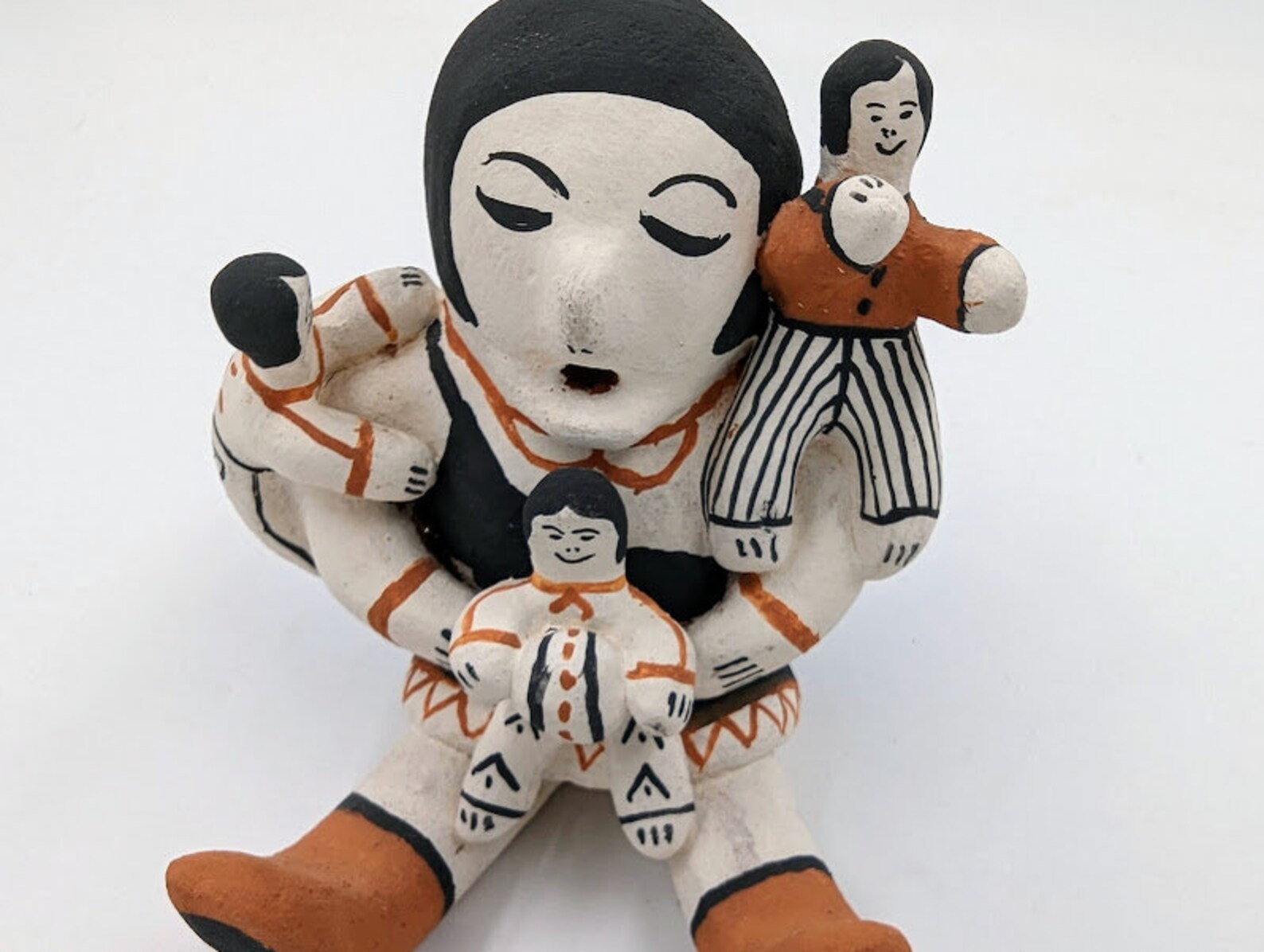 Cochiti Pueblo Pottery Storyteller by Native American Rufina Trujillo ...