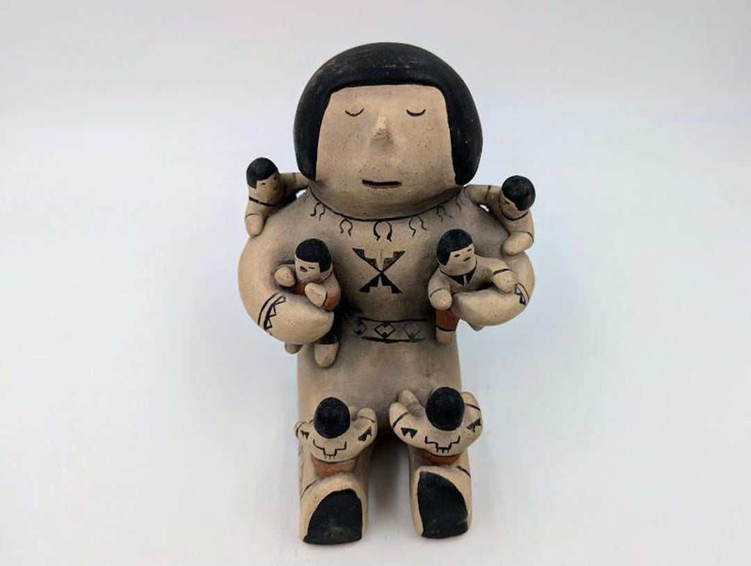 Rita Lewis Cochiti Pueblo Pottery Storyteller - Etsy