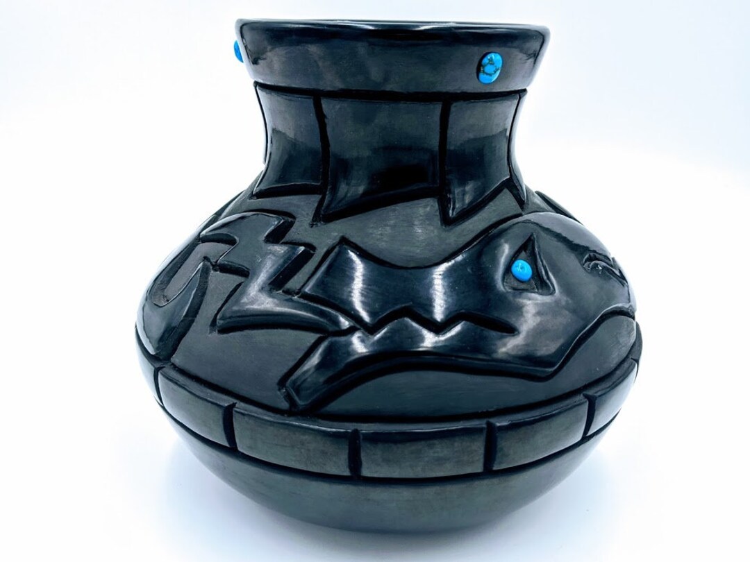 Santa Clara Pueblo Pottery by Phyllis & Marlin Hemlock - Etsy
