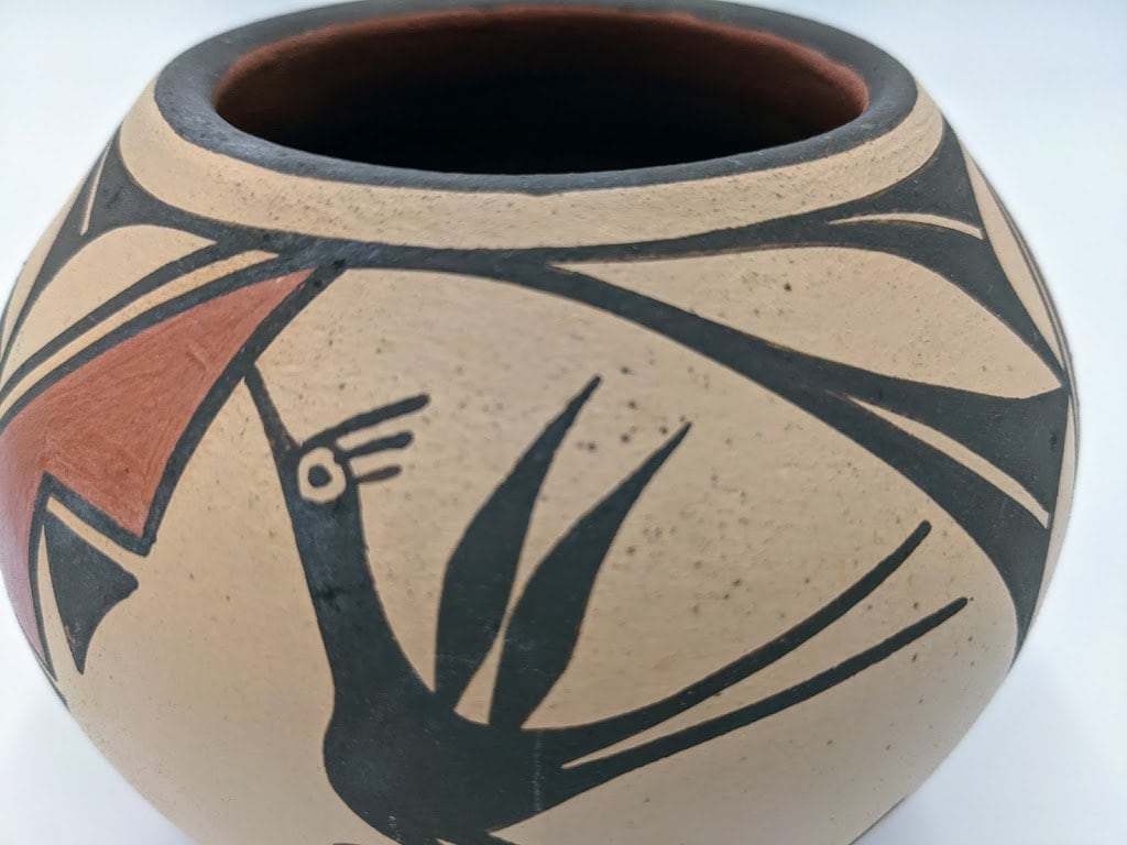Zia Pueblo Pottery by Eusebia Shije Native American - Etsy