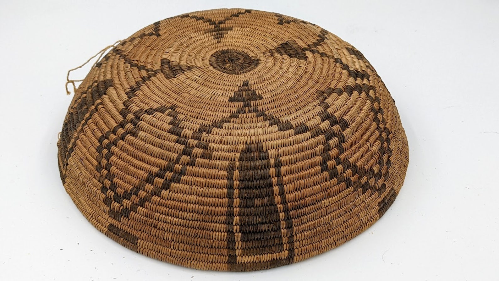 Antique Apache Indian Basket Tray With 1934 Label - Etsy