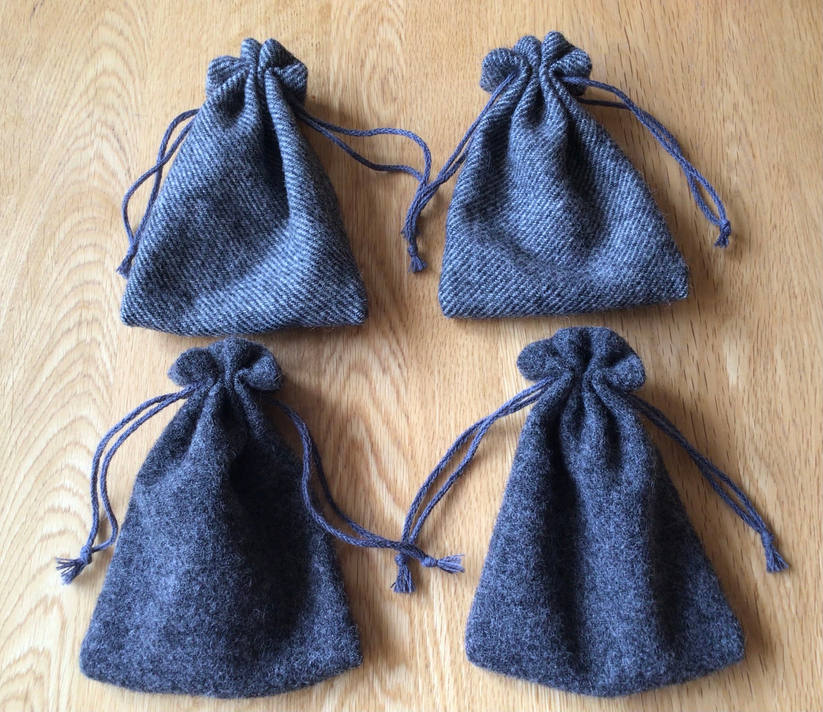 Medieval Purse Wool Pouch Medieval Reenactment Wool Purse - Etsy