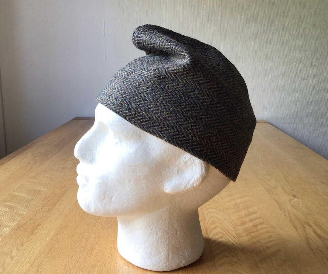 Phrygian Cap, Medieval Hat, Men's Wool Hat, Reenactment, Hand Sewn Hat ...