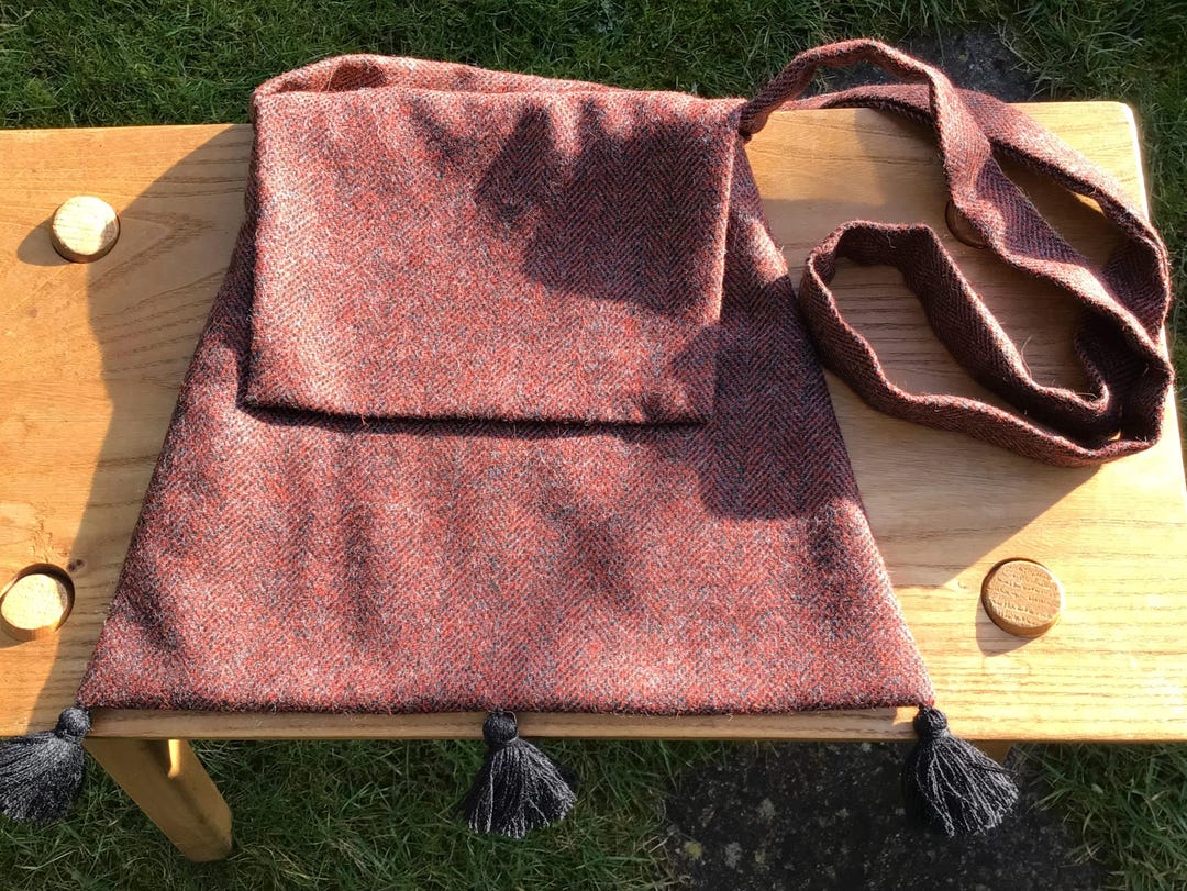 Pilgrim's Scrip, Medieval Bag, Wool Bag, Travellers Bag, 14th Century ...