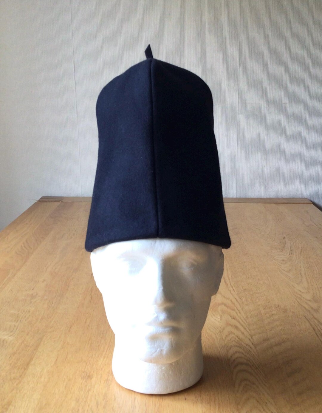 Sugarloaf Hat, Medieval Acorn Hat, Men's Reenactment Hat, Medieval ...