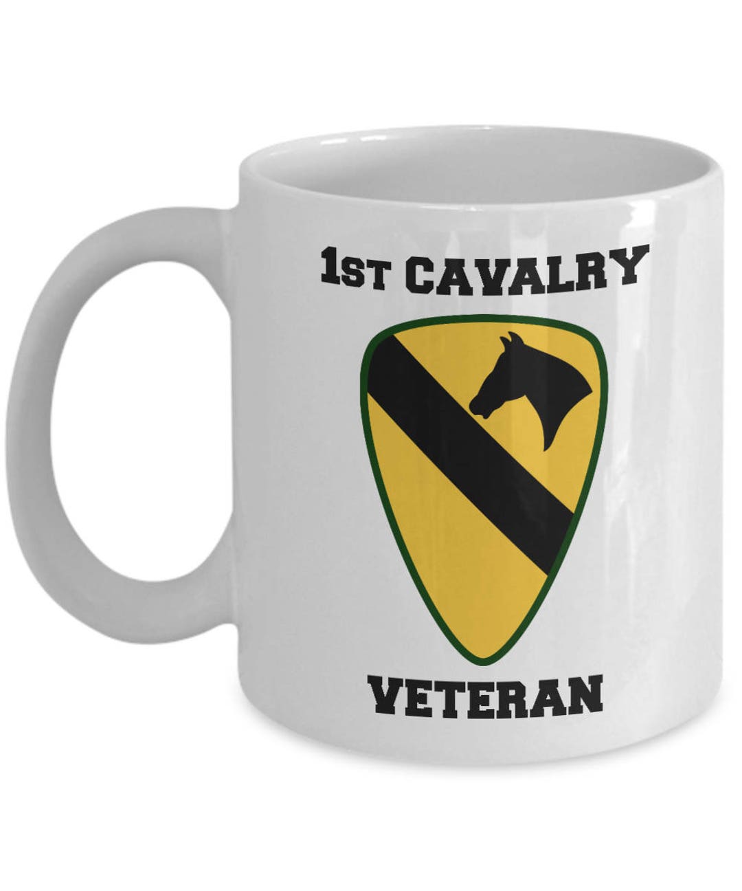 1st Cavalry Division Veteran Coffee Mug - 1st CAV Veteran - Veteran ...