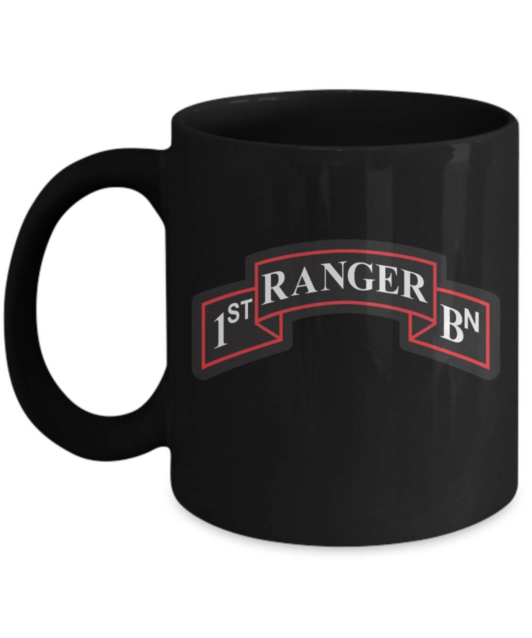 1st Ranger Battalion Coffee Mug - Army Coffee Mug - 1st BN Scroll - Etsy