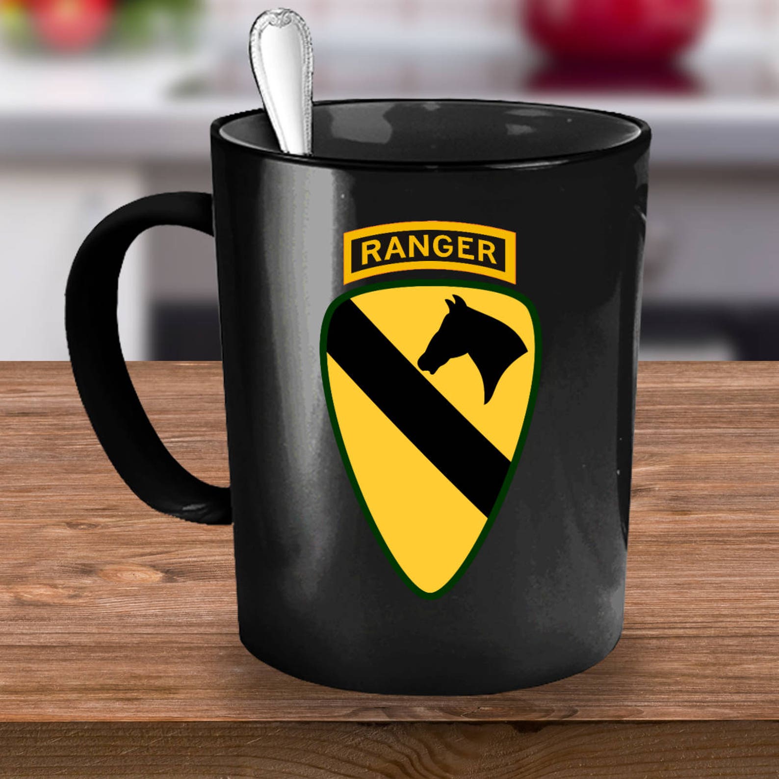 1st Cavalry Division Coffee Mug- 1st CAV Mug - Army Coffee Mug - Etsy