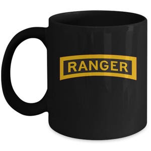 Ranger Tab Coffee Mug - Army Ranger Coffee Mug - Army Coffee Mug ...
