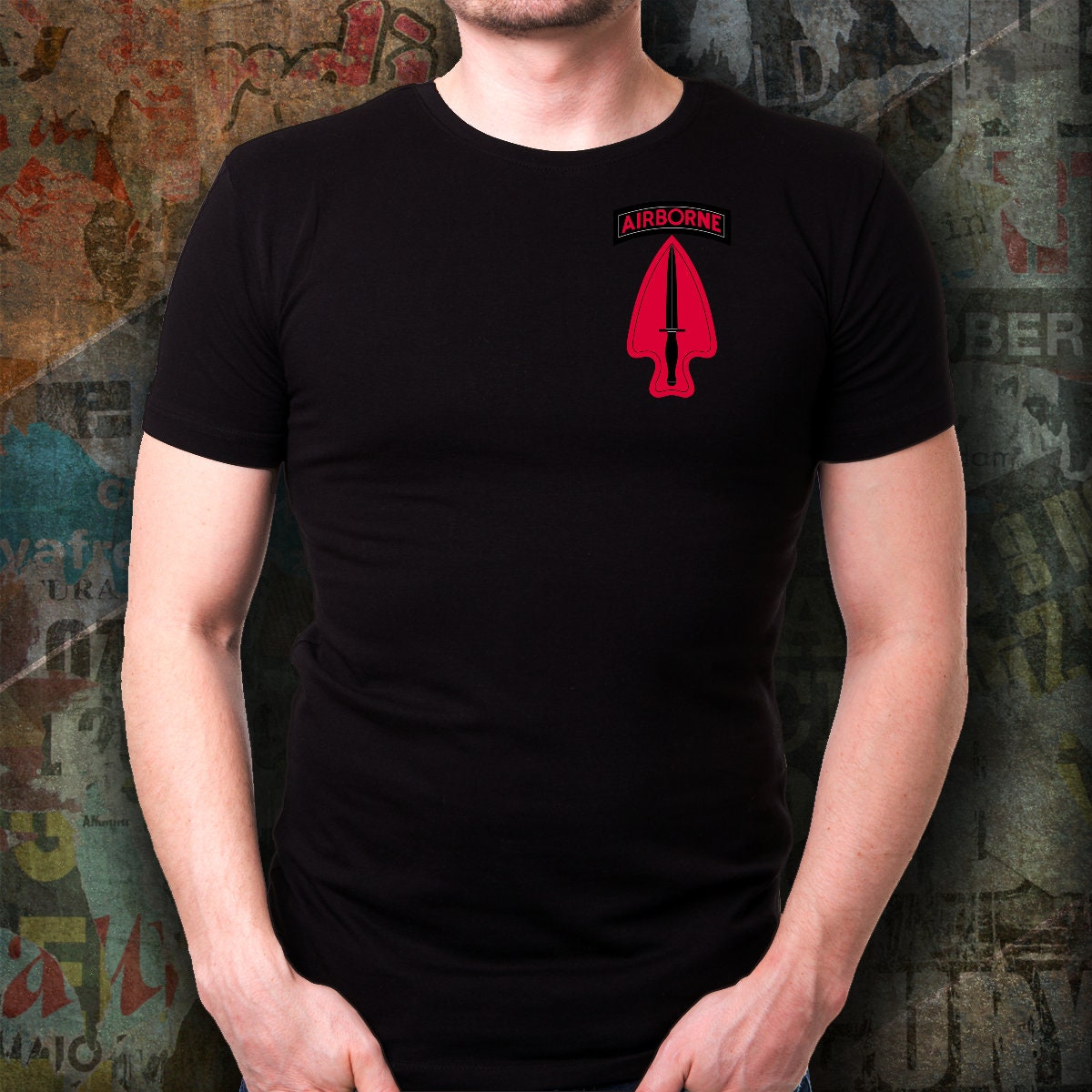 USASOC Shirt US Special Forces Operations Delta SFOD-D Patch - Etsy