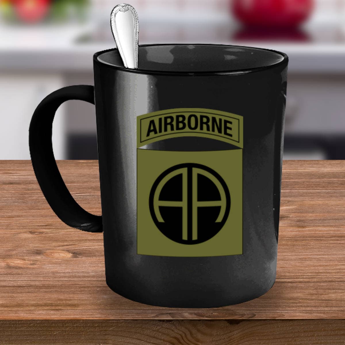 82nd Airborne Coffee Mug Army Coffee Mug Army Gift Black - Etsy España