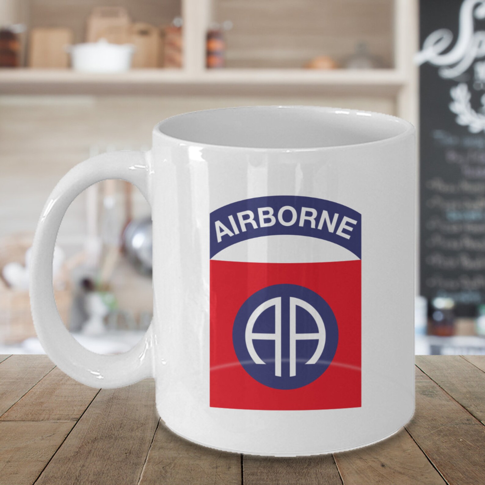 82nd Airborne Coffee Mug - Army Coffee Mug - Army Gift - Black or White ...