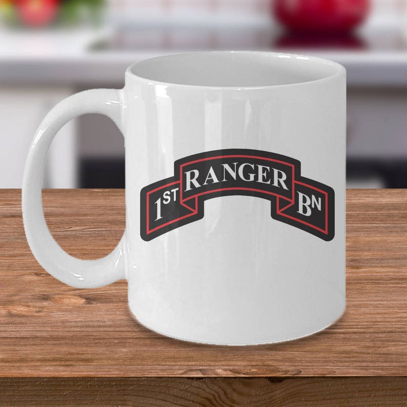 1st Ranger Battalion Coffee Mug Army Coffee Mug 1st Bn Etsy
