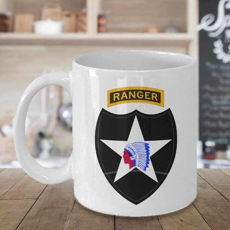 2nd Infantry Division Ranger Tab Coffee Mug 2nd ID Ranger - Etsy