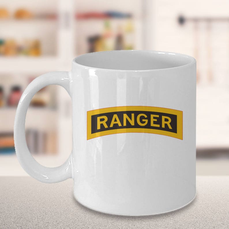 Ranger Tab Coffee Mug - Army Ranger Coffee Mug - Army Coffee Mug ...