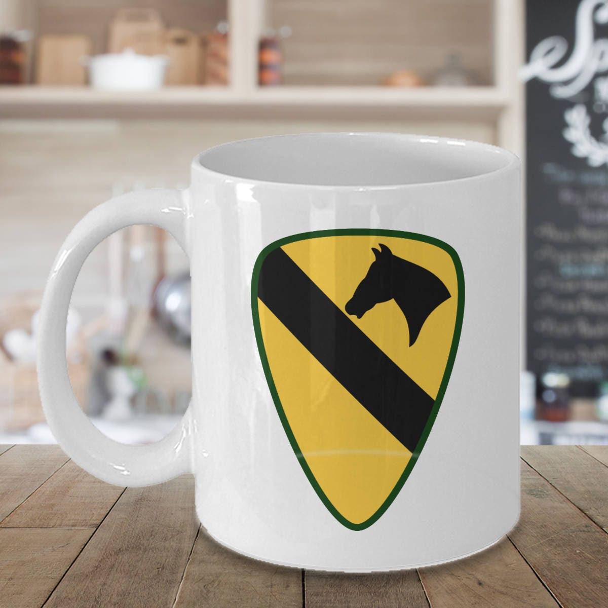 1st Cavalry Division Coffee Mug- 1st CAV Mug - Army Coffee Mug - Etsy