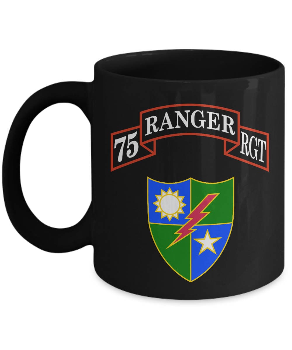 75th Ranger Regiment Coffee Mug - 75th RGT Insignia - Army Coffee Mug ...