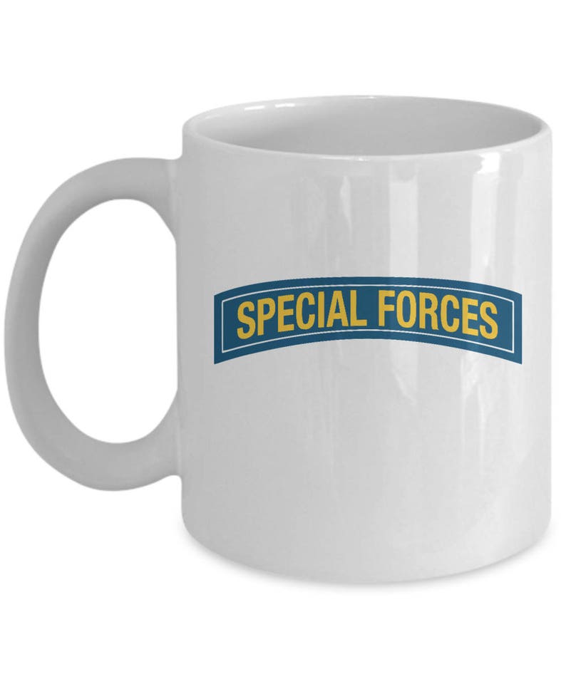 Special Forces Tab Mug Army Gift Army Coffee Mug Army Special Forces SF ...