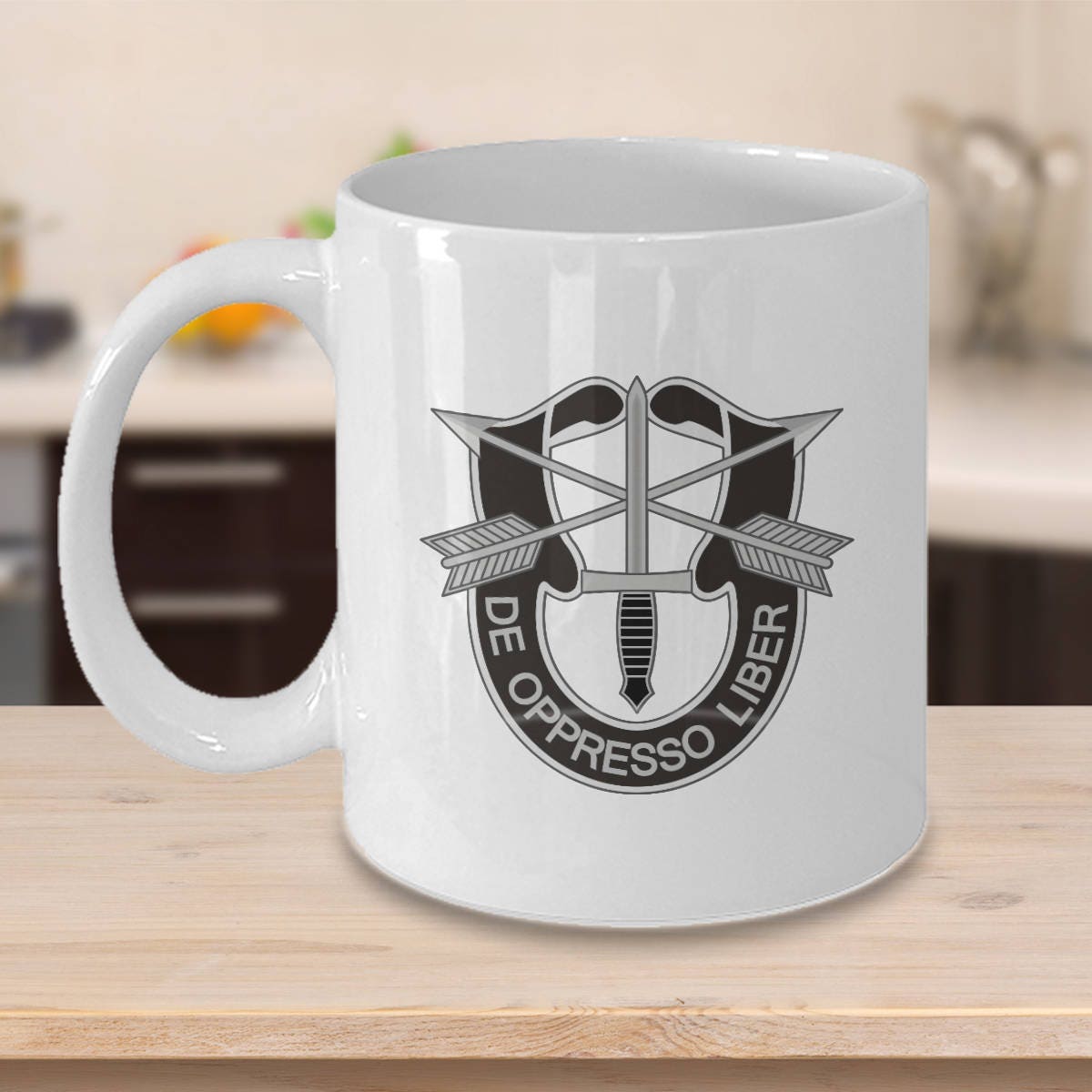 Special Forces Crest Coffee Mug SF Crest Army Coffee Mug - Etsy