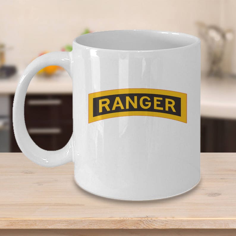 Ranger Tab Coffee Mug - Army Ranger Coffee Mug - Army Coffee Mug ...