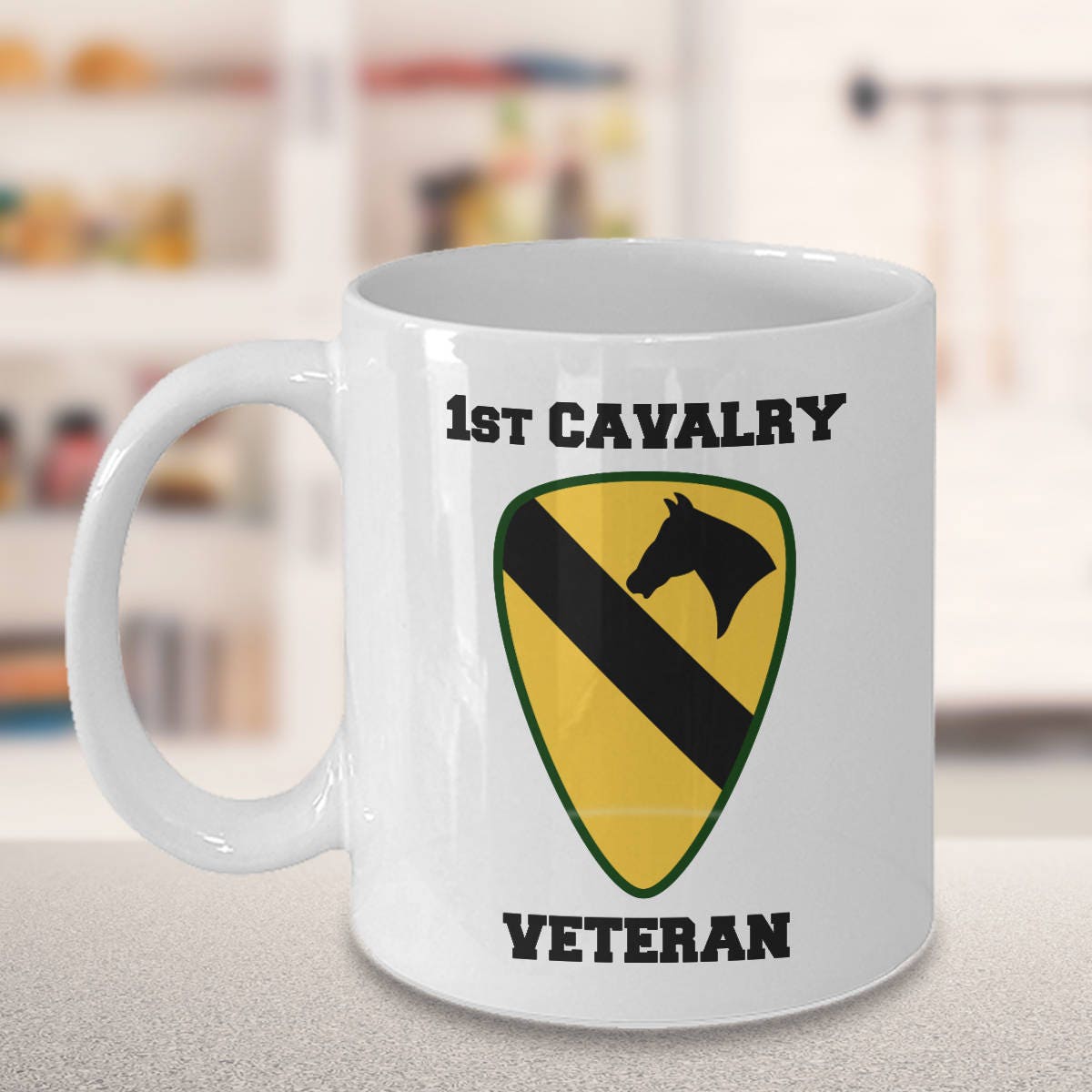 1st Cavalry Division Veteran Coffee Mug 1st CAV Veteran Veteran Coffee ...