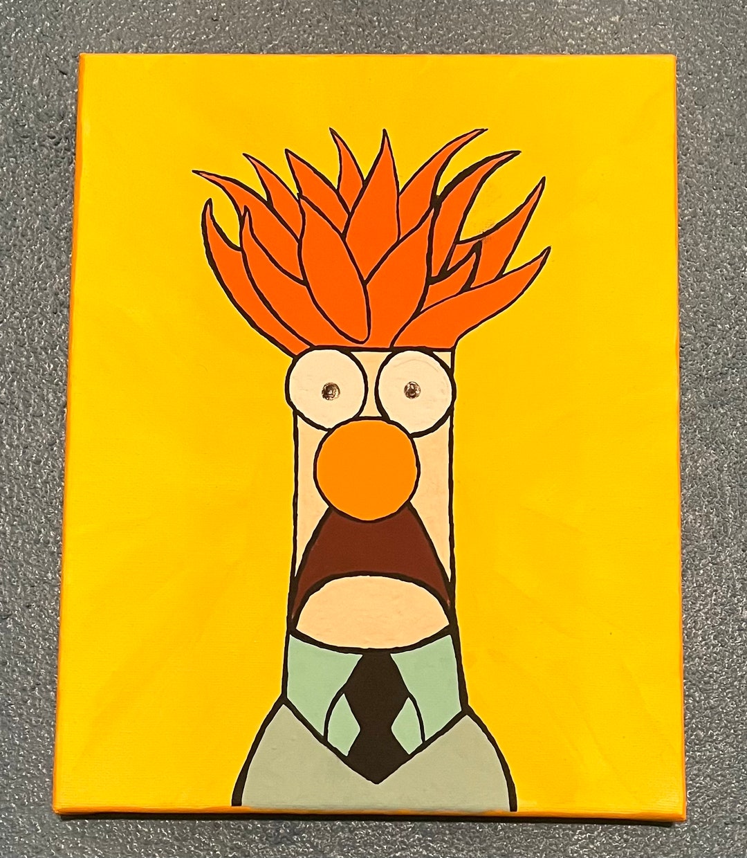 Chaos Beaker From the Muppets Painting - Etsy