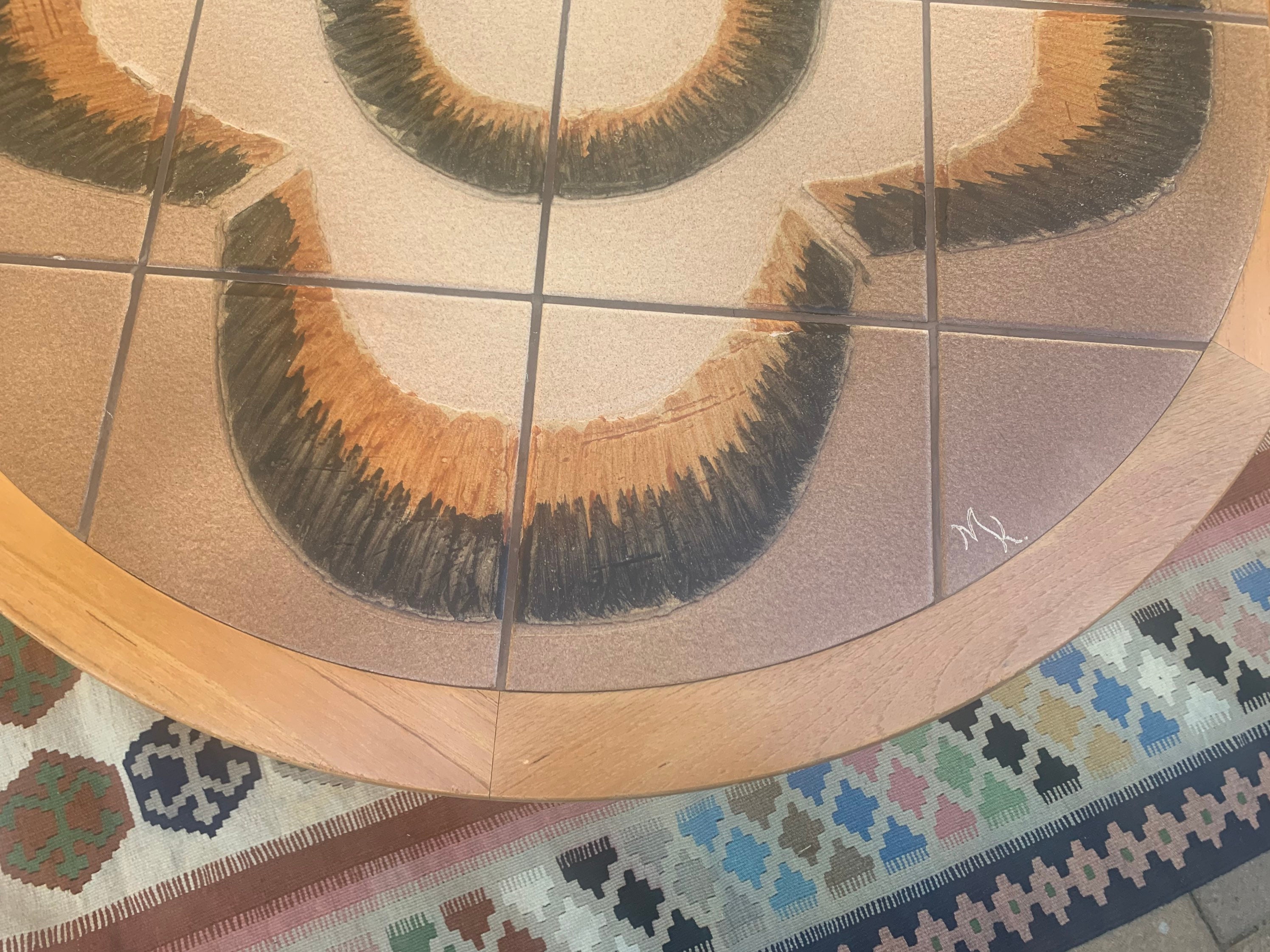 MK Danish Tile Top Coffee Table - Etsy