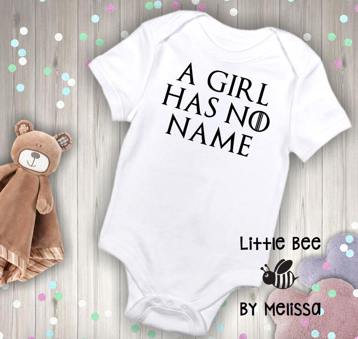 A Girl Has No Name Game of Thrones Stark Baby Boy Baby | Etsy