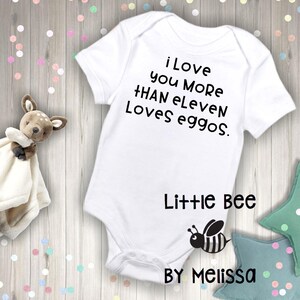 Stranger Things Inspired, Eleven, Eggos, Baby Onesie, Body Suit, Baby ...