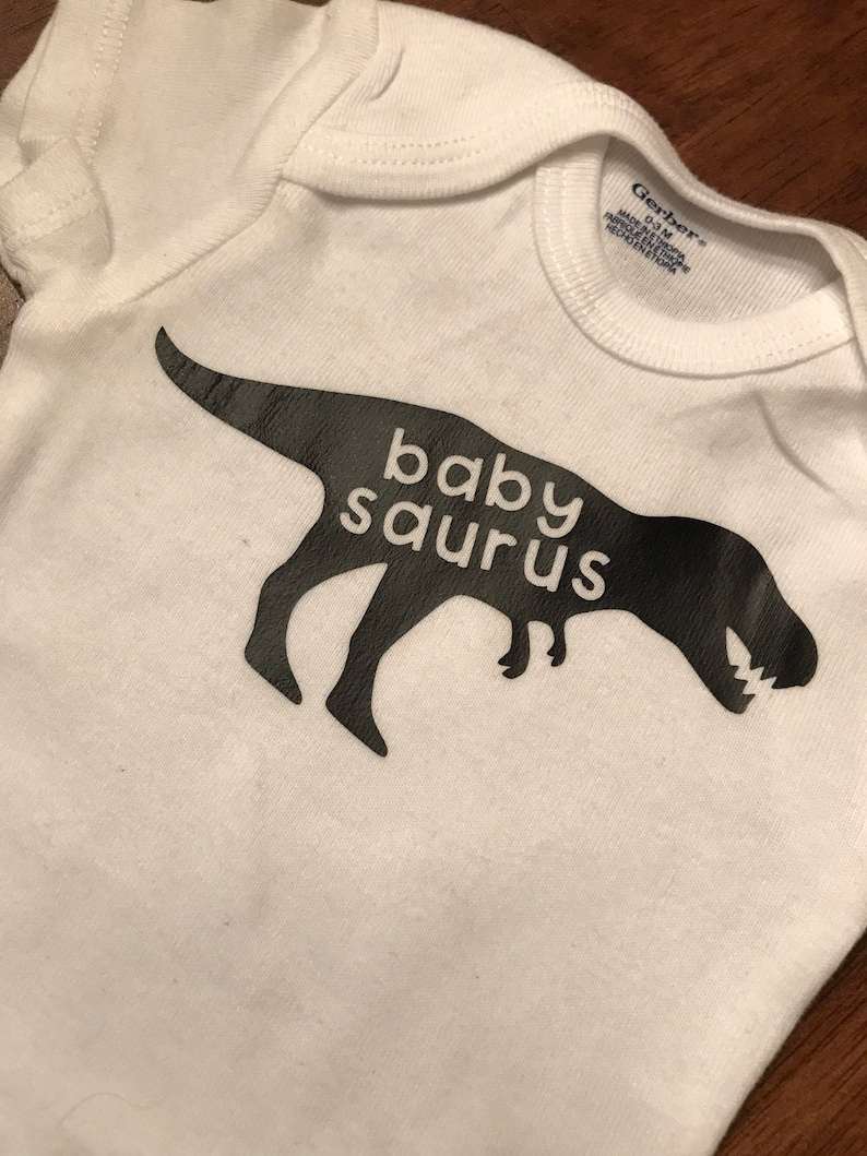 Baby Dino Baby Saurus Dinosaur Onesie Dinos Baby Onesie - Etsy