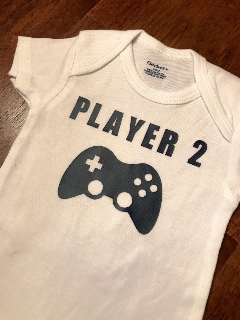 Player 2 Video Game Gaming Baby Gamer Gaming Parents Baby | Etsy