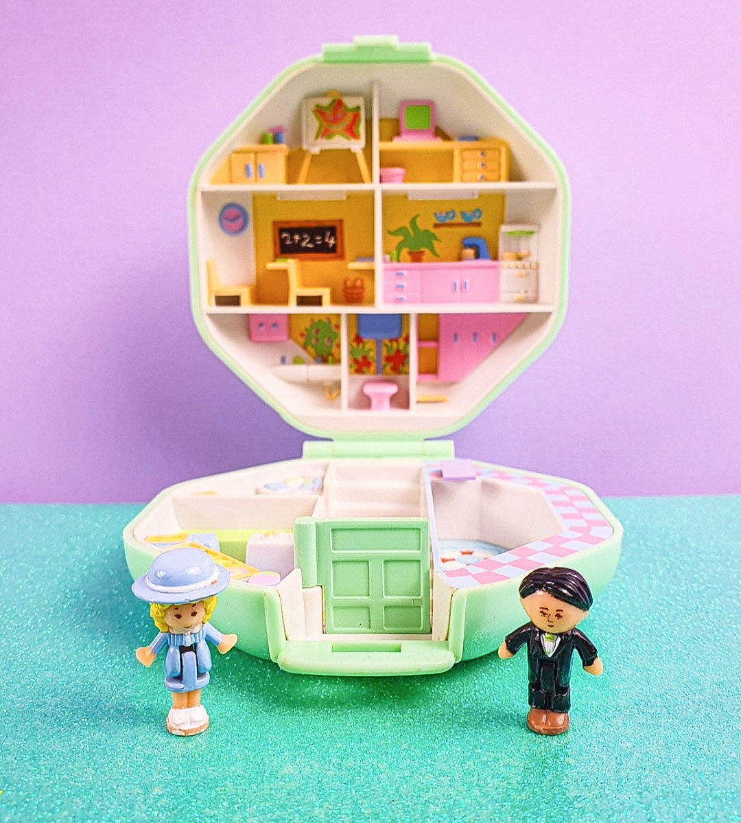 Polly Pocket Vintage Polly's School 1990, Vintage Polly Pocket Dolls ...