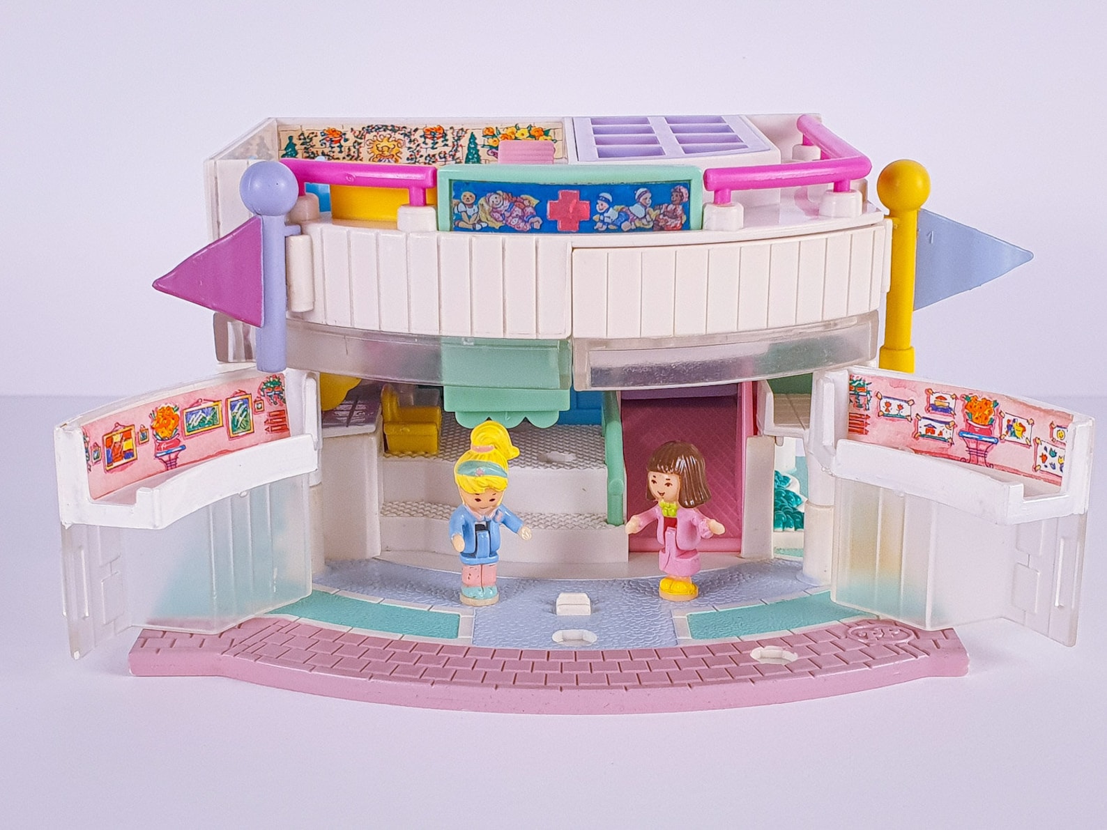 Polly Pocket Vintage Children's Hospital, Bluebird 1995, , Vintage ...