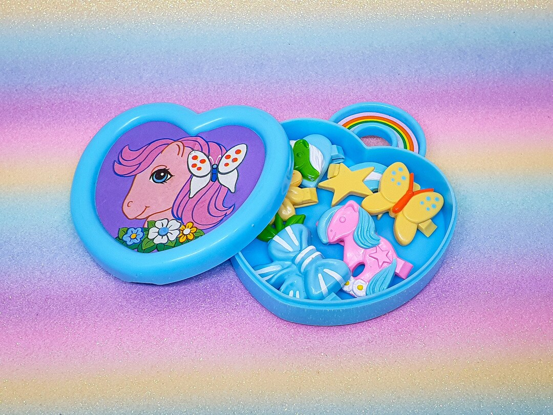 My Little Pony Vintage Trinket Box / Jewellery Set / Jewelry Box ...