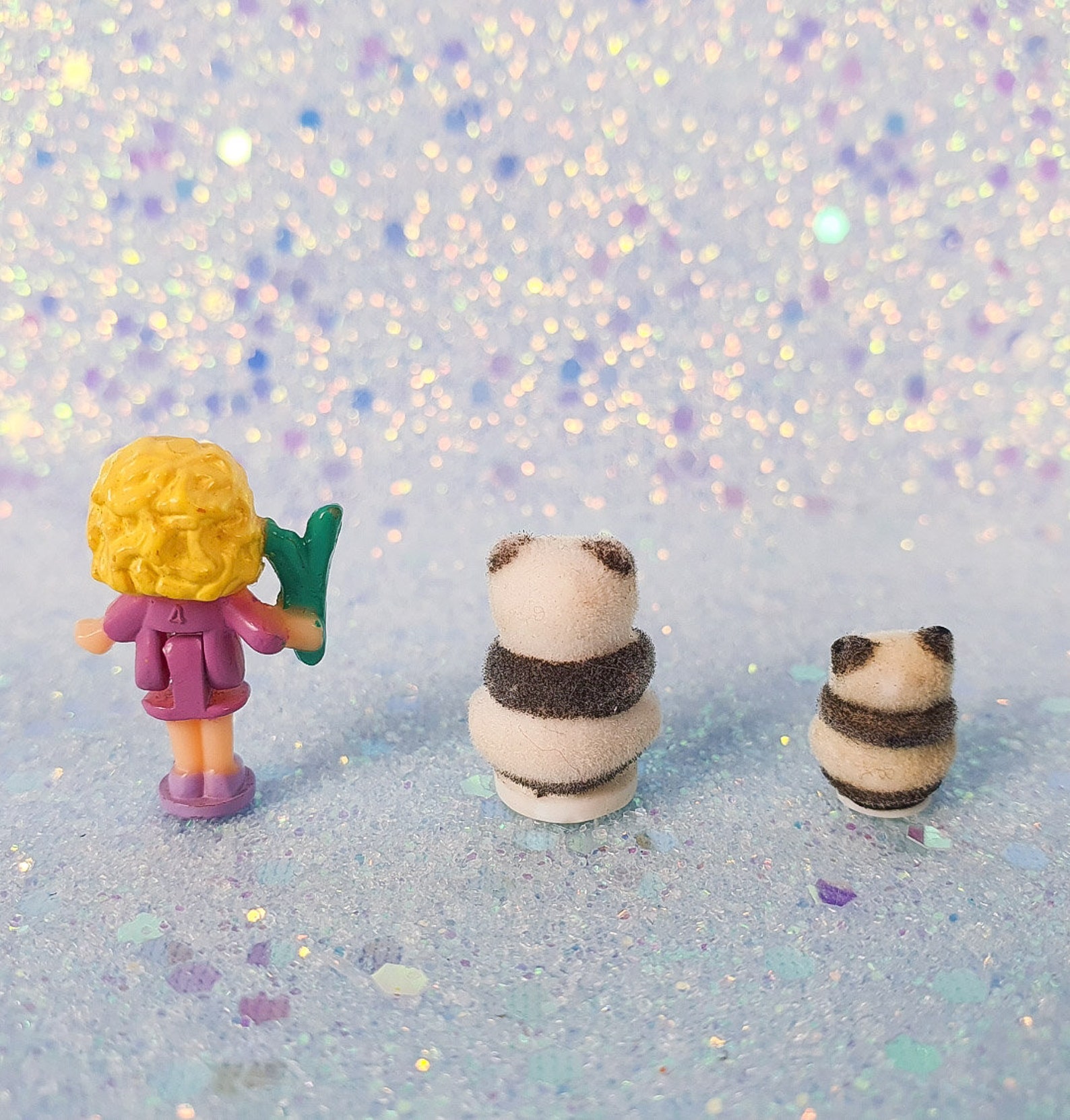 Polly Pocket Vintage Pretty Pandas 1993, Furry Pets Collection, Toys of ...